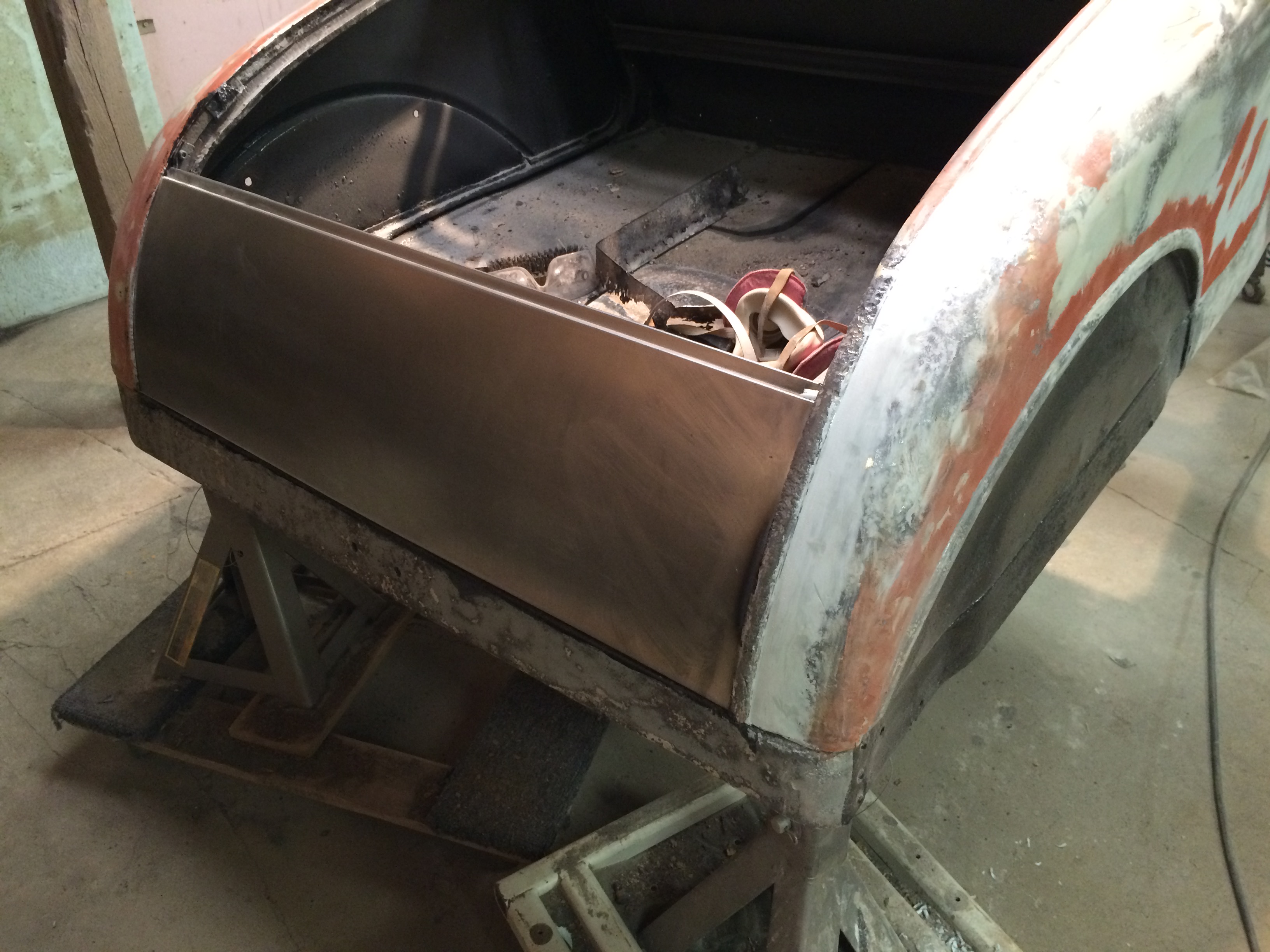Model T body work
