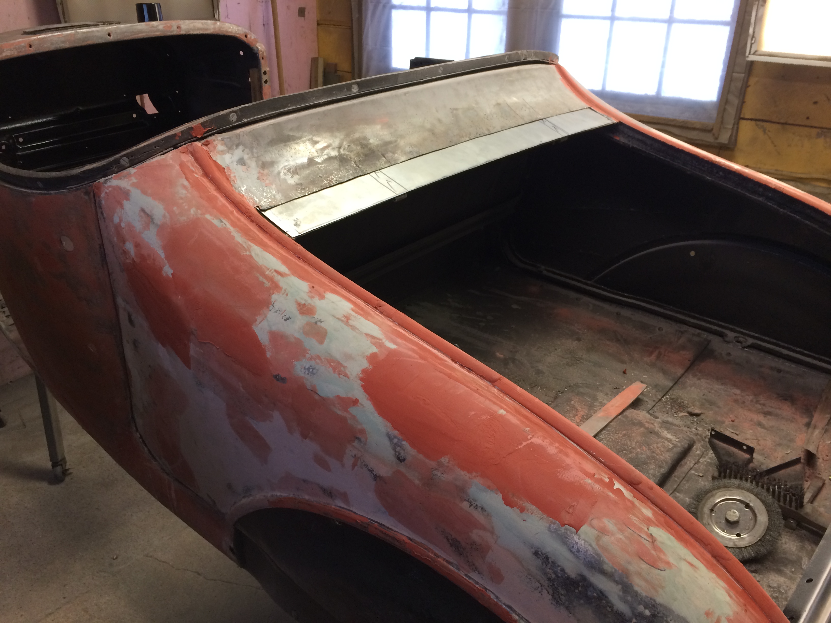 Model T body work