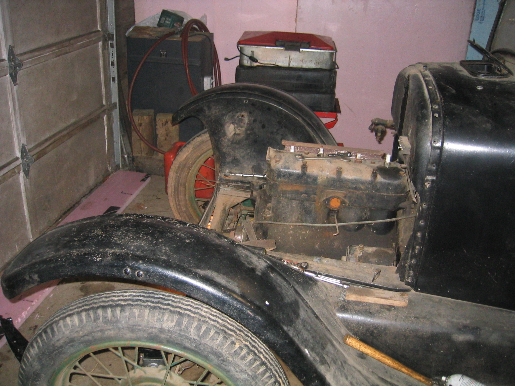 Model T disassembly