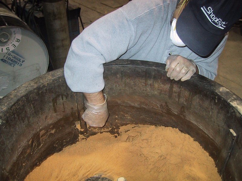 Casting the Engine Base